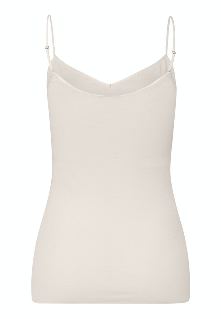 Cotton Seamless - V-Neck Spaghetti Top – HANRO